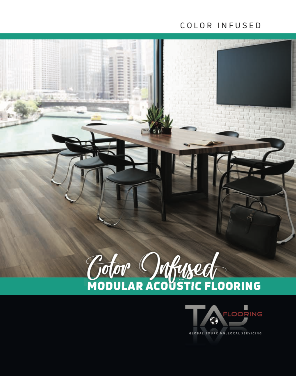 Color Infused Collection Brochure - TAJ Flooring