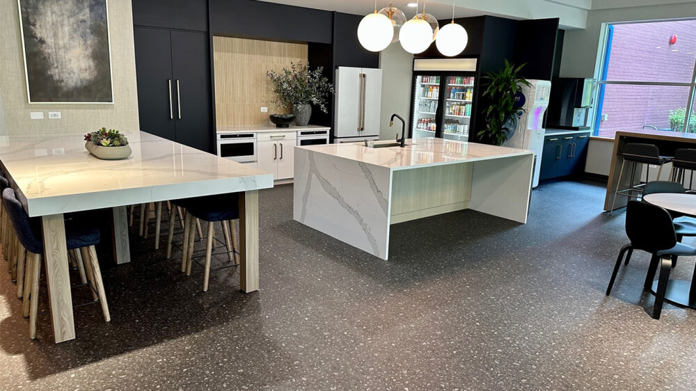 Terrazzo - Dark | TAJ Flooring