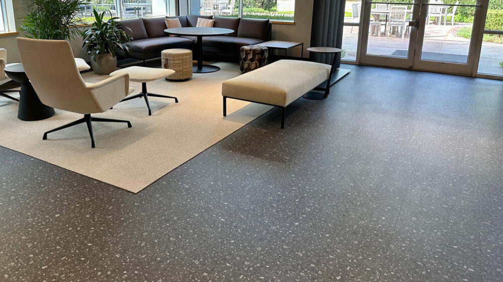 Terrazzo - Dark | TAJ Flooring