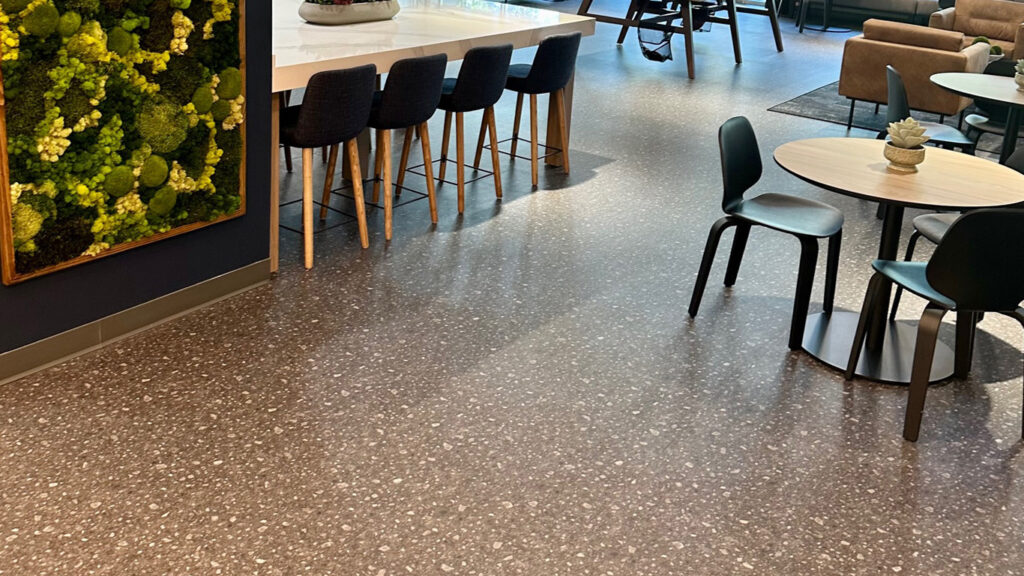 Terrazzo - Dark | TAJ Flooring